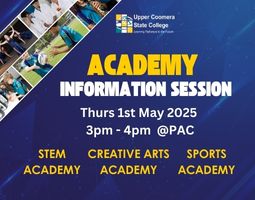 Academies Information Session