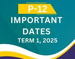 Term 1, 2025 – Key Dates